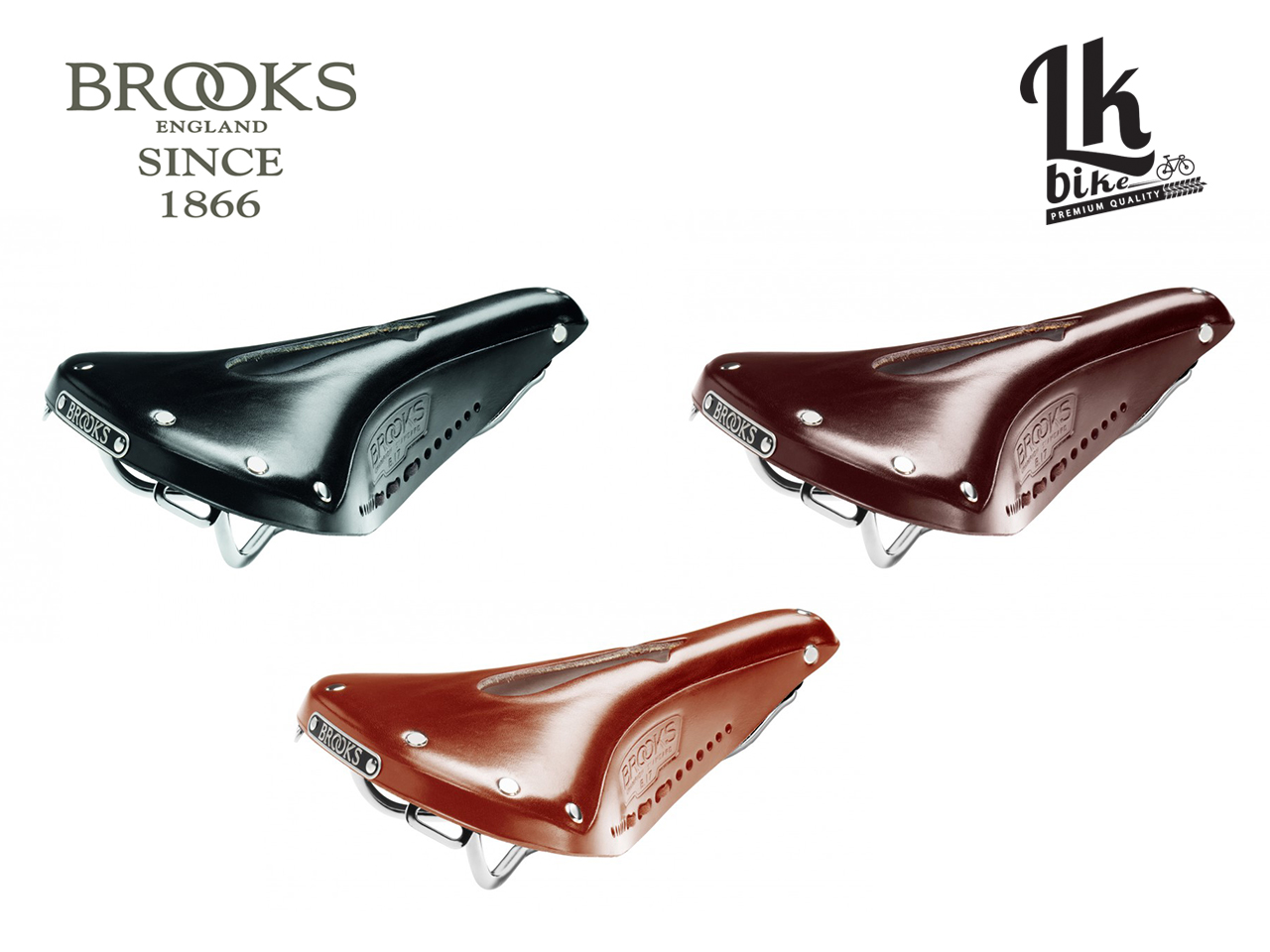 อาน Brooks B17 IMPERIAL เบาะ Brooks Made in England รุ่น B17 Imperial ...