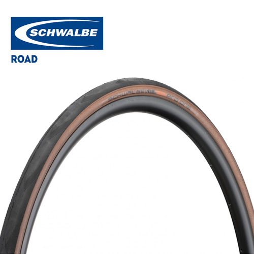 SCHWALBE ยางนอกถนน PRO ONE (2020) ขอบพับ 700X25C, 700x28c ขอบแก้ว