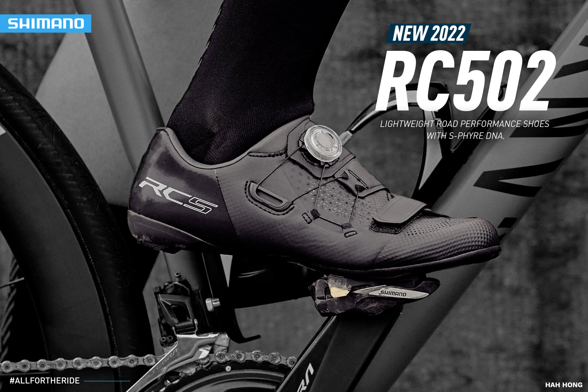 รองเท้าจักรยานเสือหมอบ Shimano RC 502 Man Lady 2022