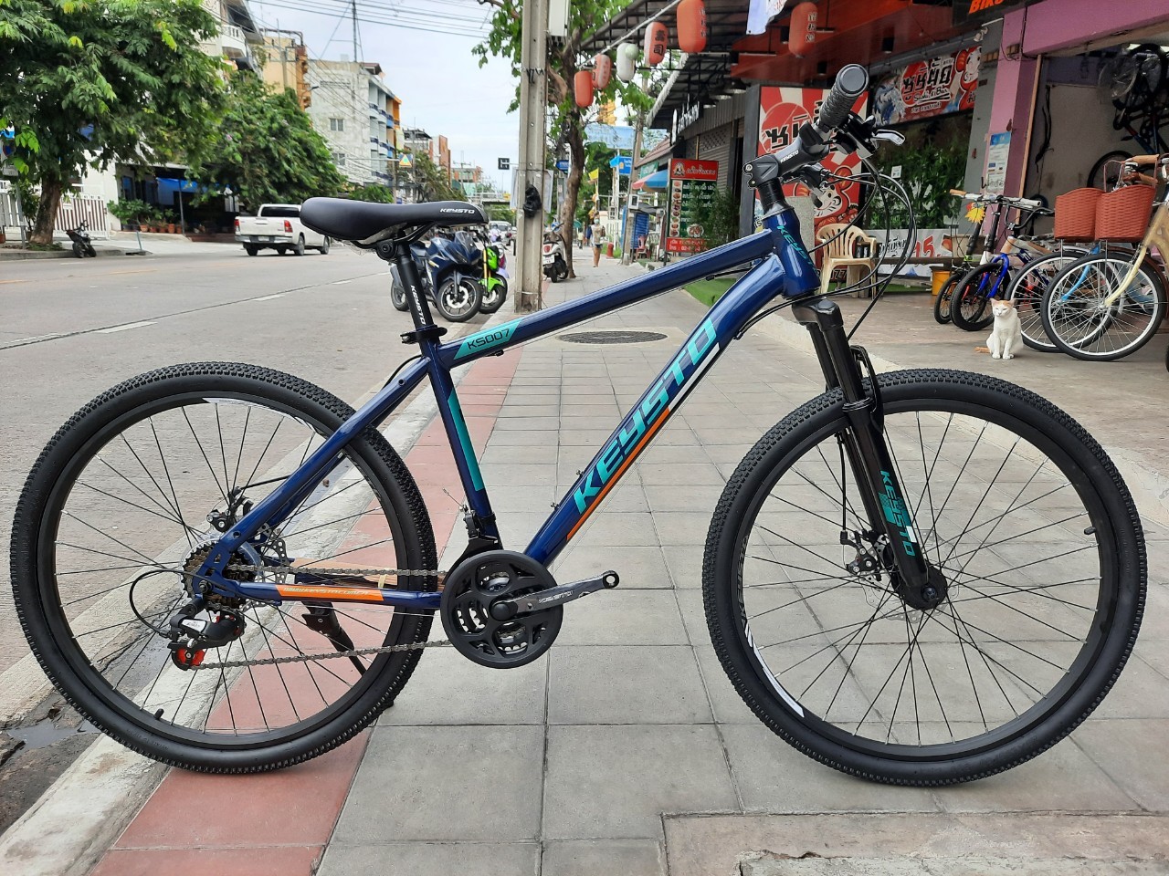 KEYSTO KS007 ล้อ 26" เสือภูเขาล้อ 26" รถเริ่มต้นราคาประหยัด