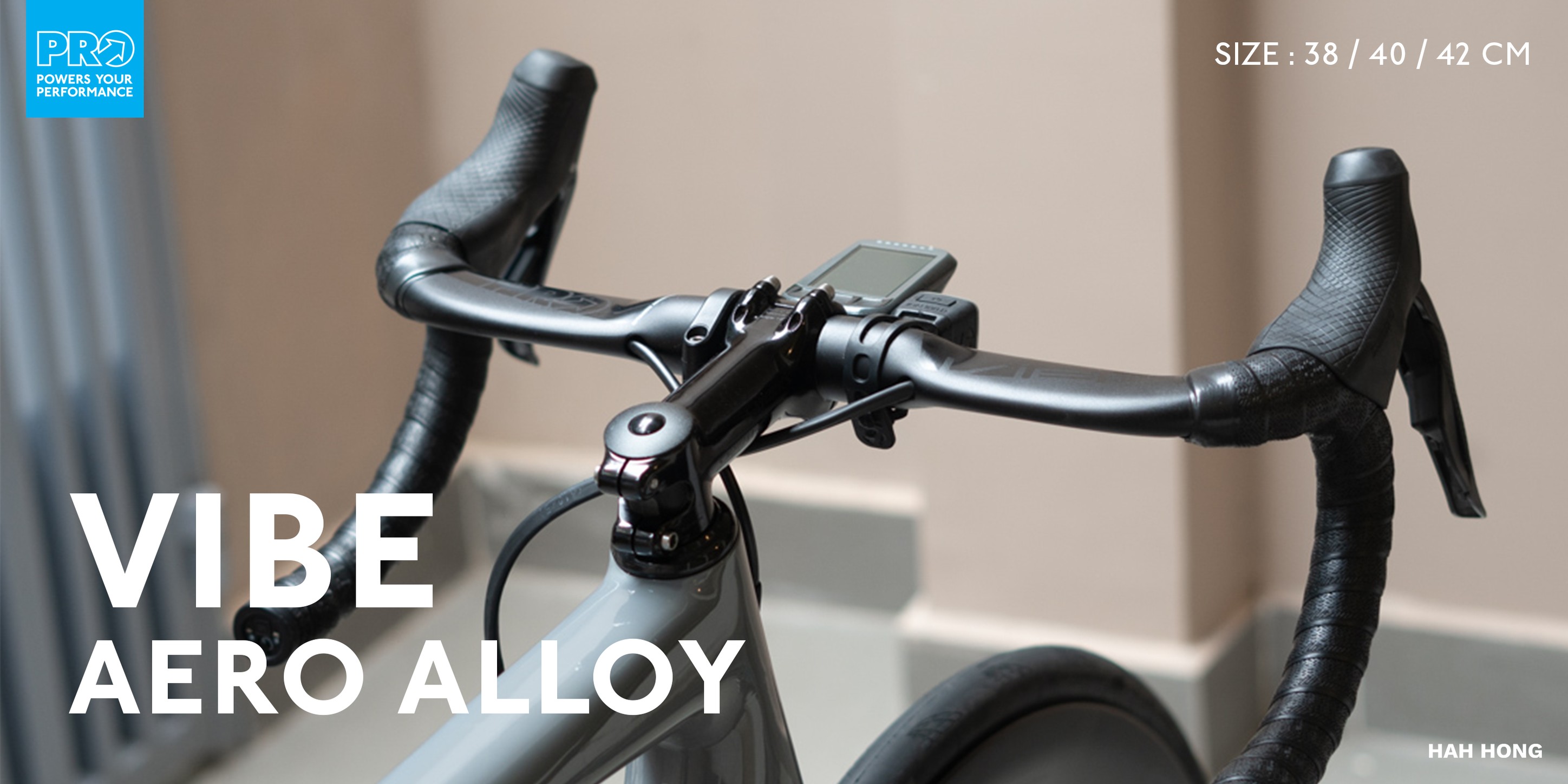 แฮนด์เสือหมอบ PRO VIBE AERO ALLOY HANDLEBAR